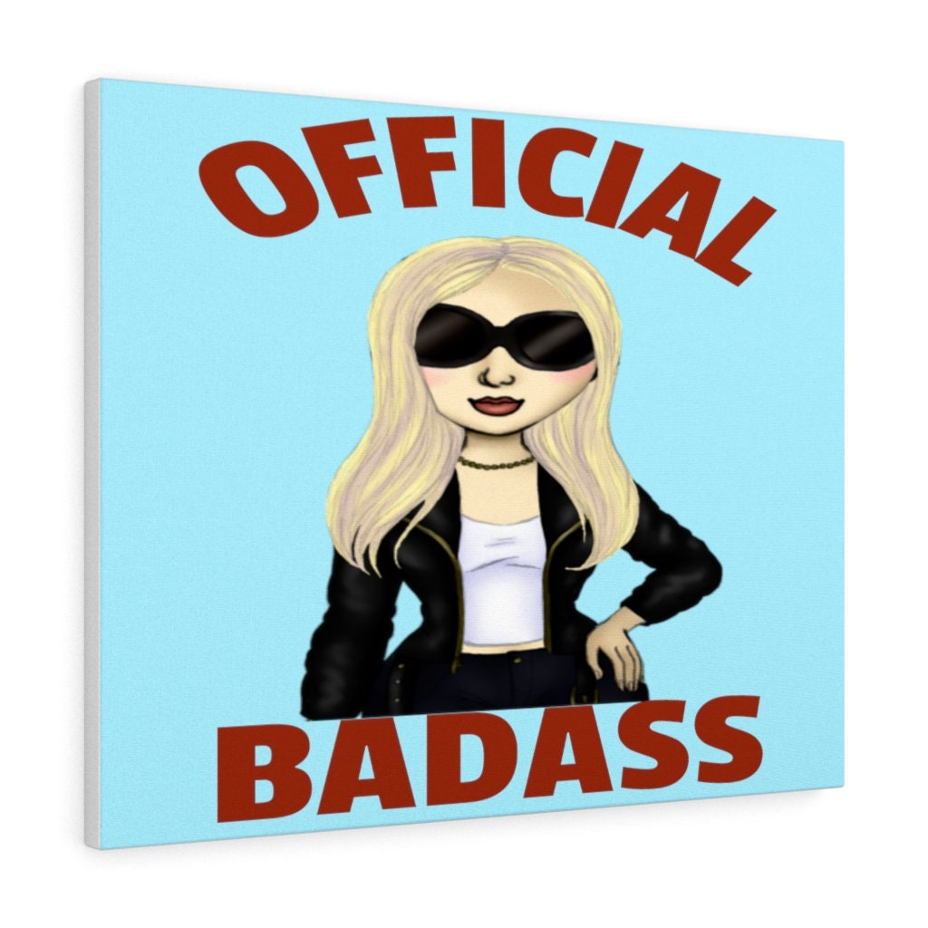 Craft Supplies & Tools Badass Female Empowerment Art Affirmation Print ...