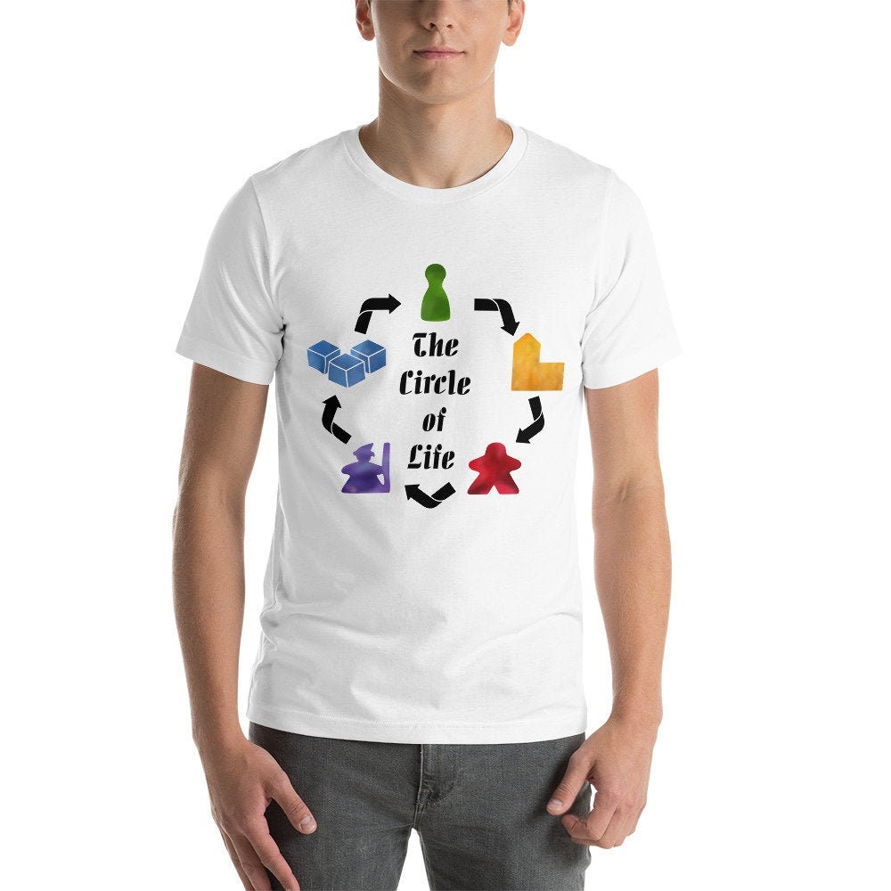 A Board Gamer's Circle of Life. Funny Board Game Shirt. - Etsy