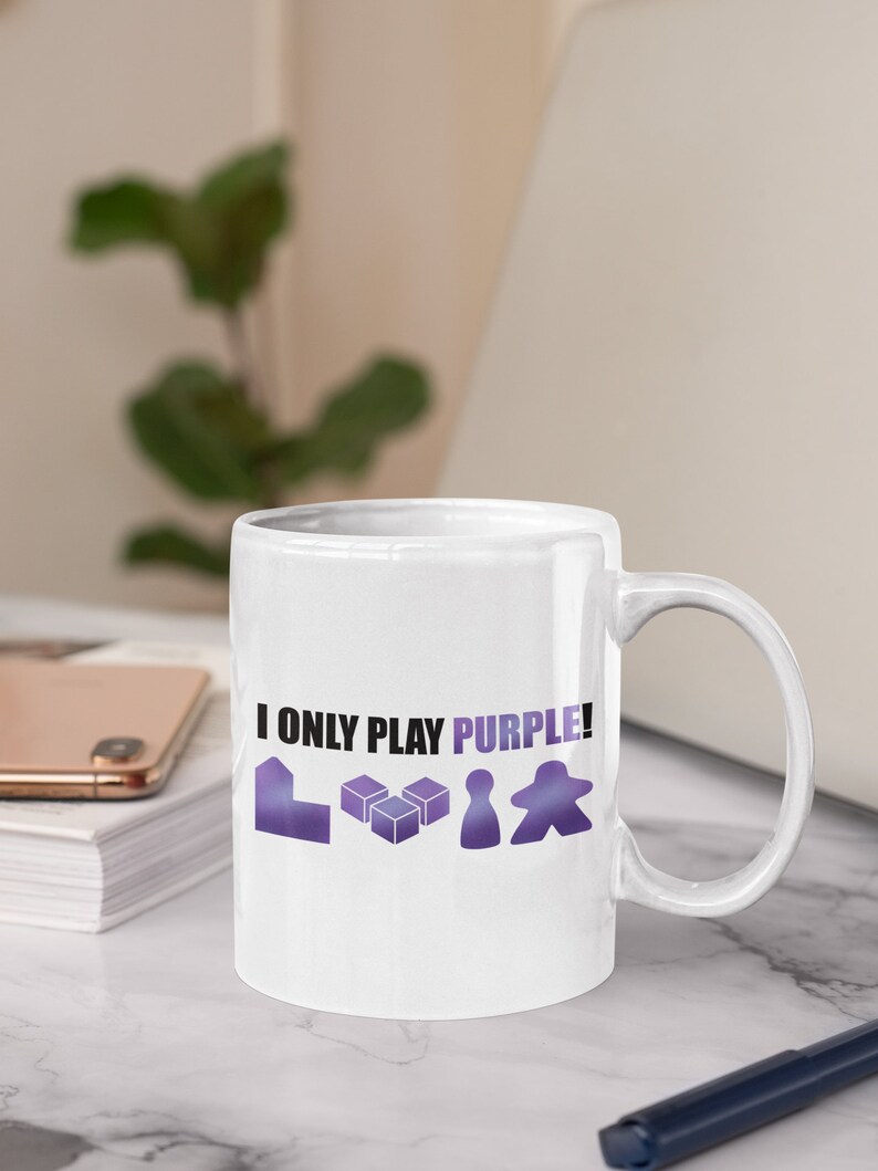 I Only Play PURLPE! Board Game Themed 11oz Mug - Etsy