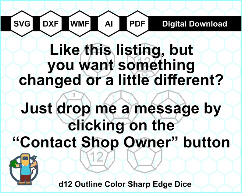 D12 Vector, D12 Svg, Polyhedral Dice Svg, Cricut Cut Files, RPG D&D D12 ...
