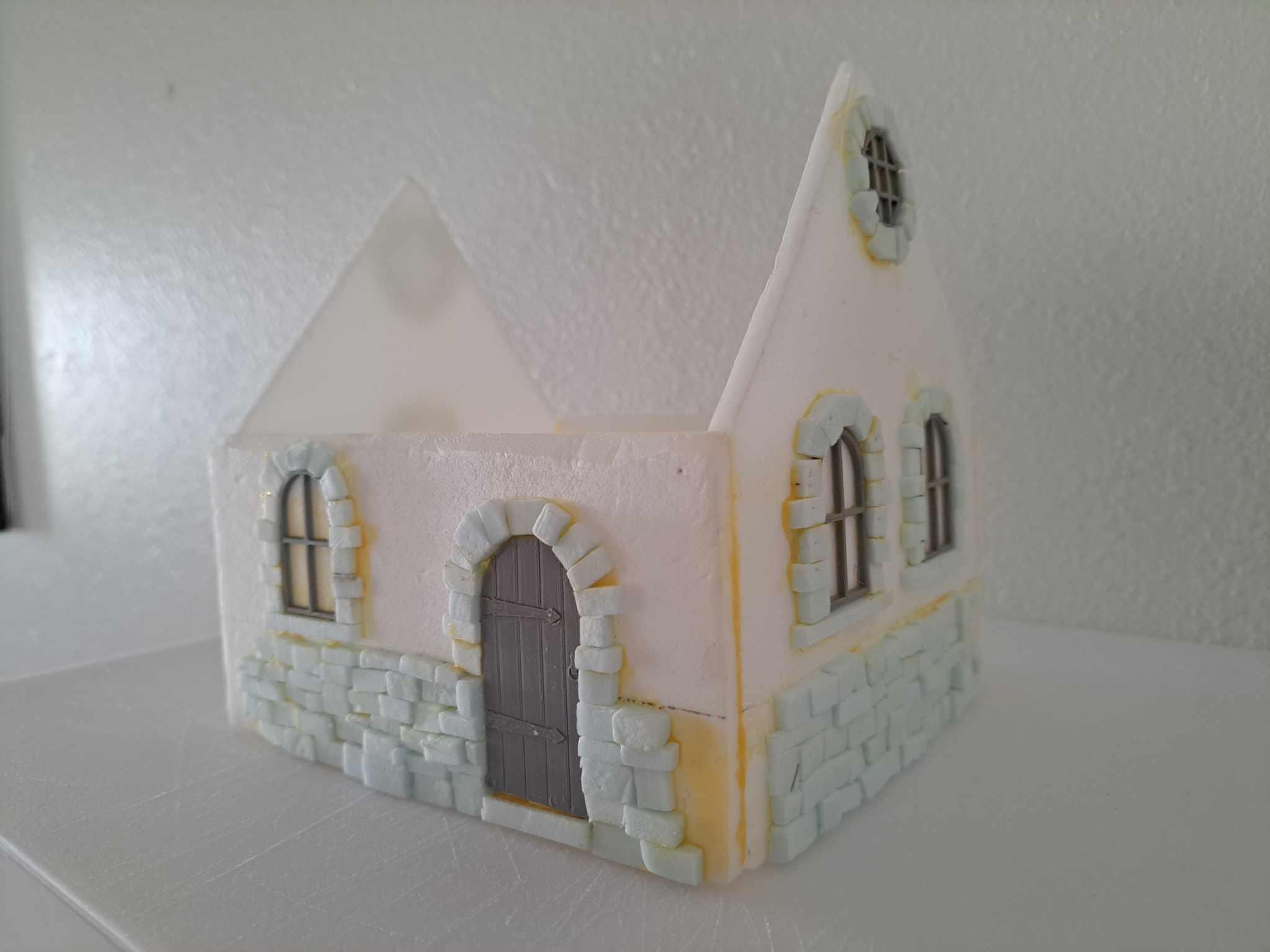 Miniature Window Frames 3D Printed. Wargames Scenery, Terrain, Dioramas ...