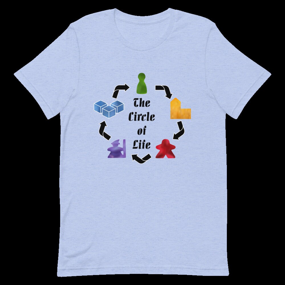 A Board Gamer's Circle of Life. Funny Board Game Shirt. - Etsy