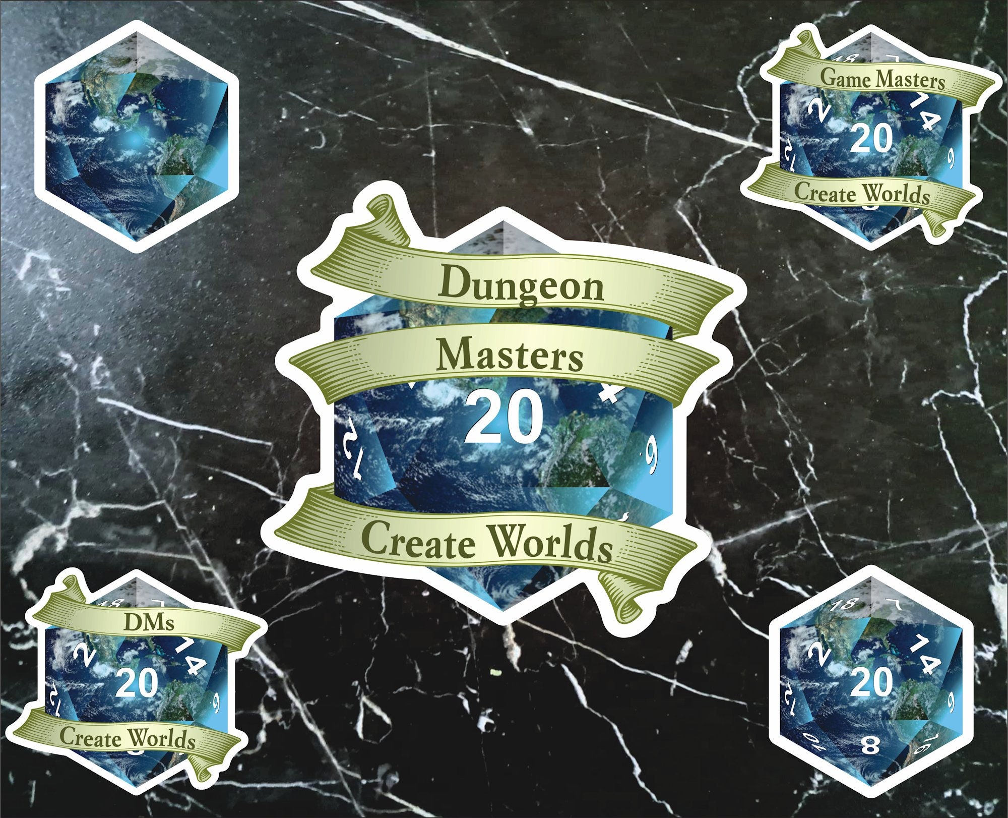 Dnd D20 Sticker. for All the Game Masters Out There. Great Role Player ...