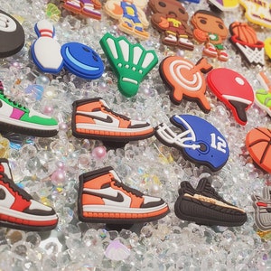 Sports Croc Charms, Basketball Shoe Pin, Sneakers Charms, Croc ...