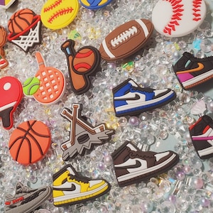 Sports Croc Charms, Basketball Shoe Pin, Sneakers Charms, Croc ...