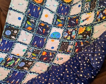 Outer Space Quilt | Etsy