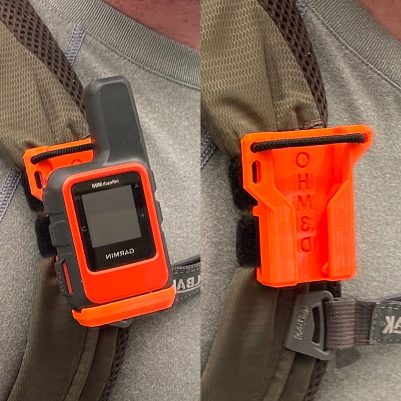 Backpack Mount Fits Garmin Inreach Mini 2 - Etsy