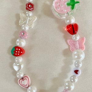Strawberry Shortcake Phone Charm Strap - Etsy