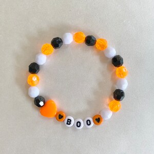 Halloween Beaded Friendship Bracelets, Halloween Gifts, Halloween ...