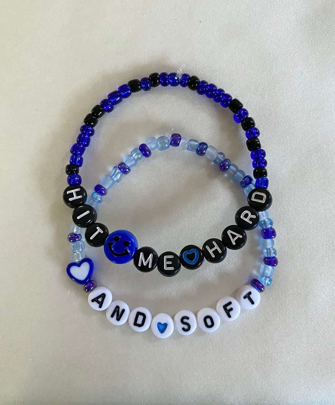 Billie Hit Me Hard and Soft Inspired Bracelet Set, Billie Bracelets ...