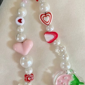 Strawberry Shortcake Phone Charm Strap - Etsy