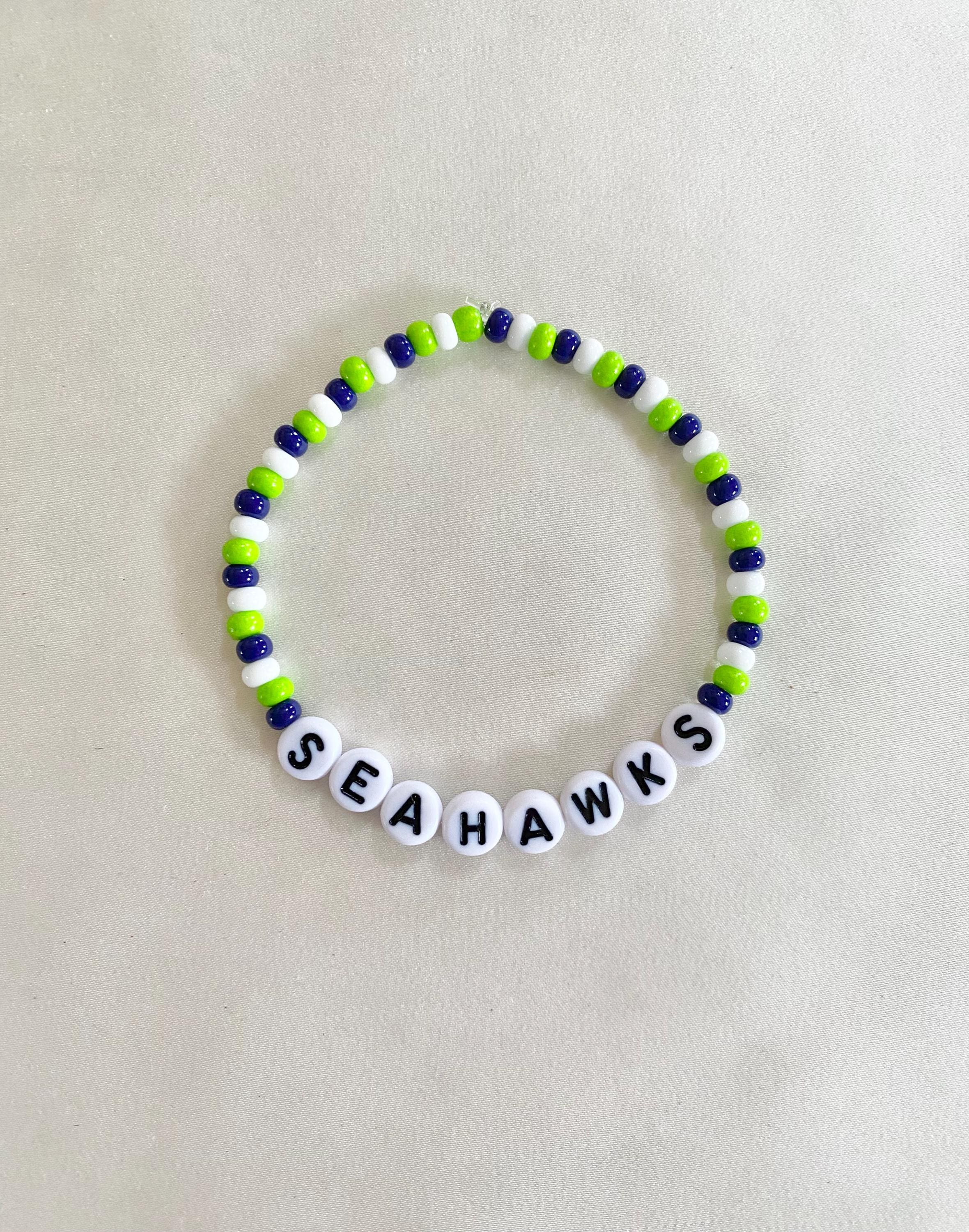 Seattle Seahawks Bracelets, Seahawks Football Bracelet, Seahawks Merch ...