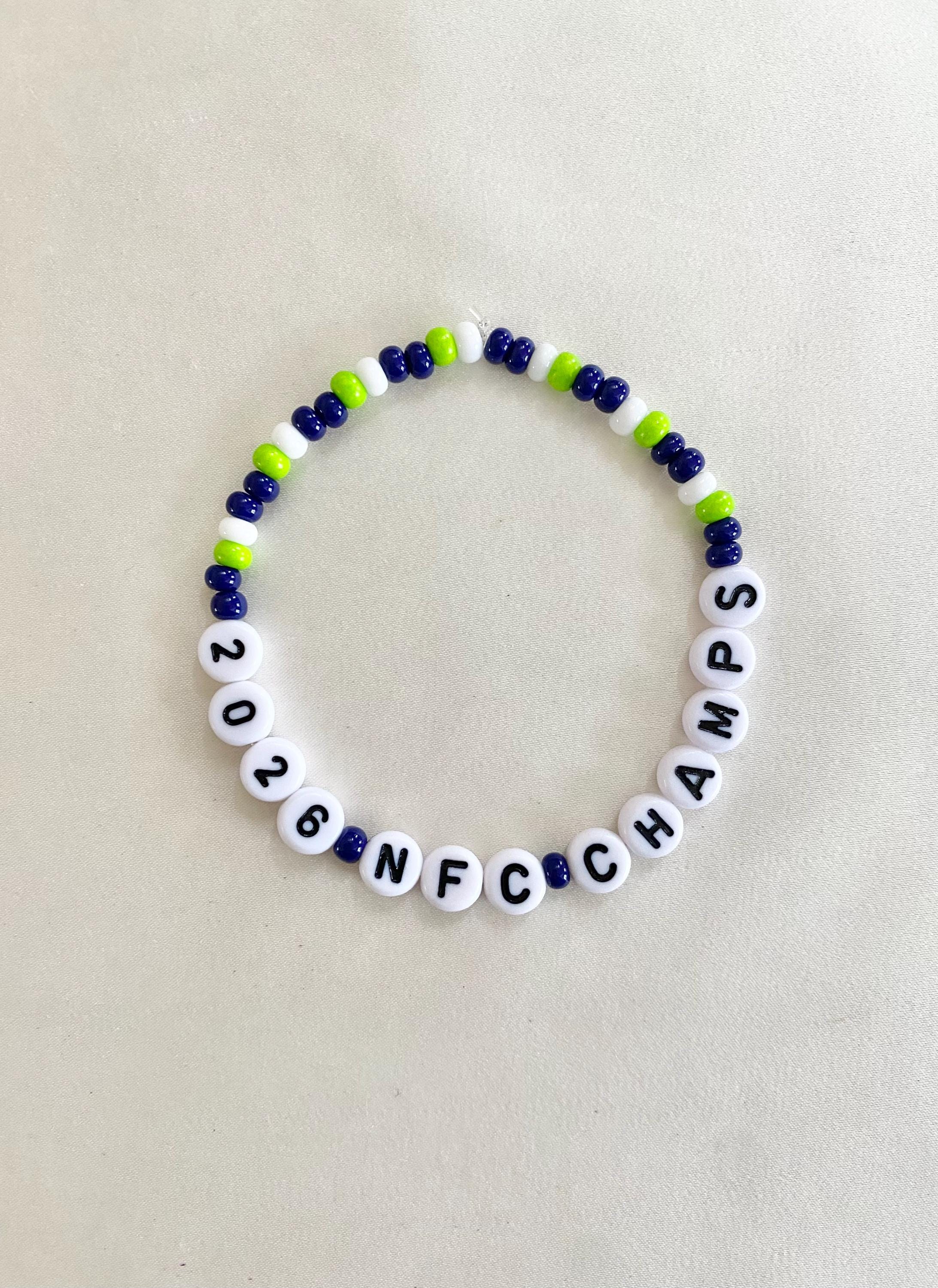 Seattle Seahawks Bracelets, Seahawks Football Bracelet, Seahawks Merch ...