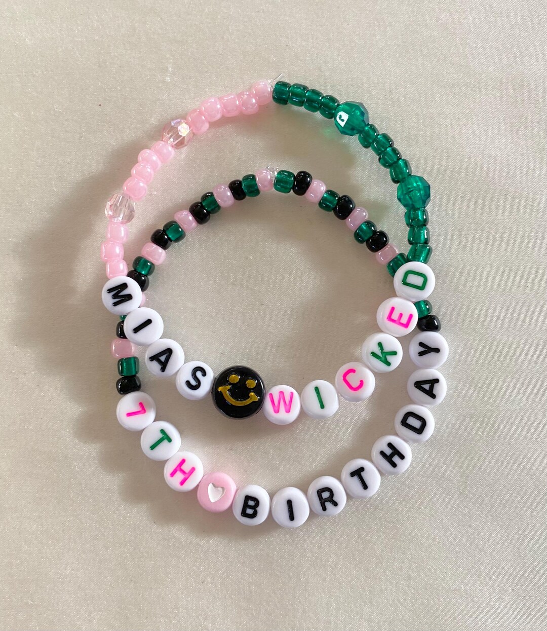 Wicked Birthday Bracelet Set, Wicked Bracelets, Wicked Party Bracelets ...