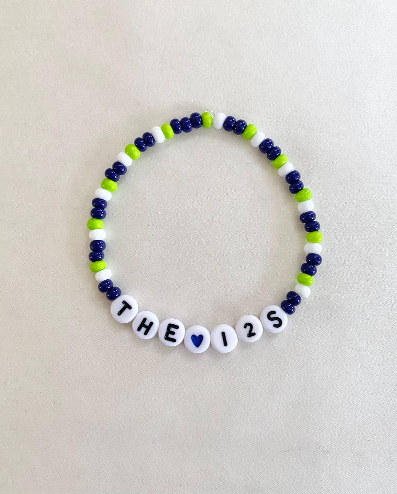Seattle Seahawks Bracelets, Seahawks Football Bracelet, Seahawks Merch ...