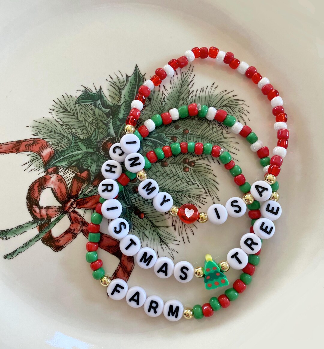 Christmas Tree Farm Bracelet, in My Heart is a Christmas Tree Farm ...