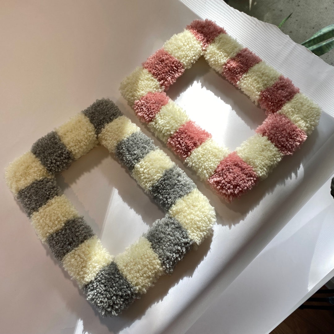 Tufted Checkered 4x6 Inch Photo Frames With Glass, Fuzzy Checker Print ...