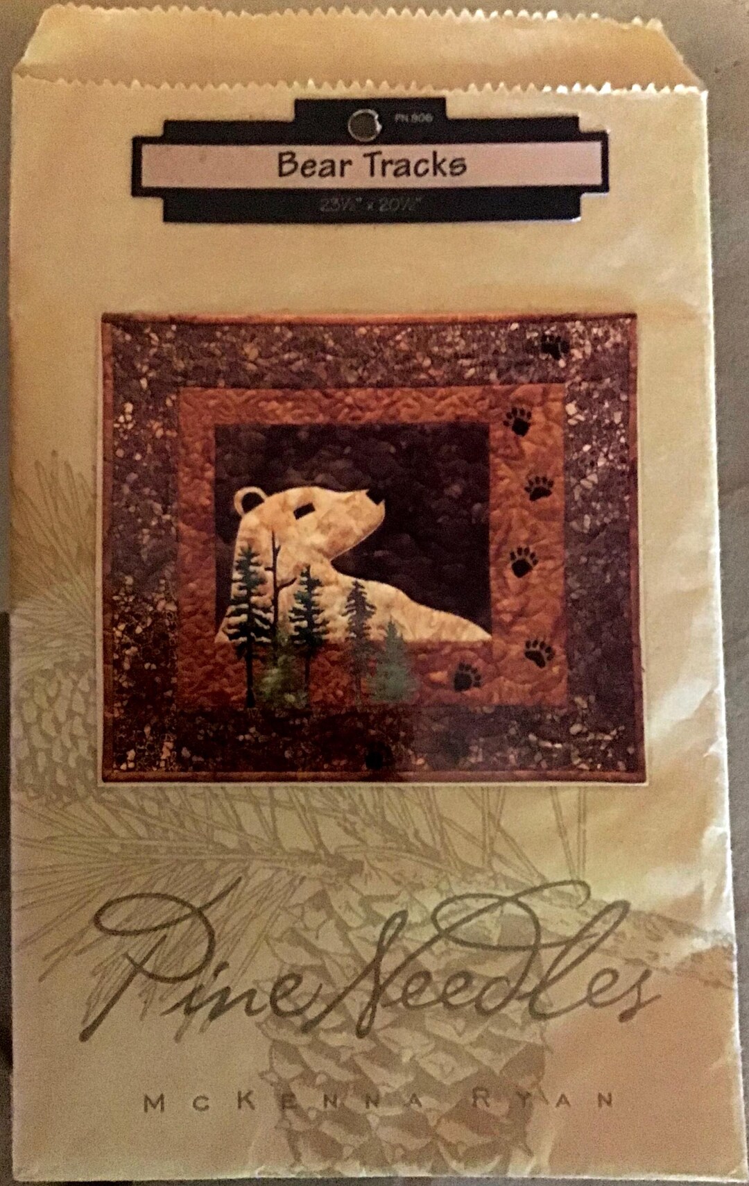 Bear Tracks Pattern - Etsy