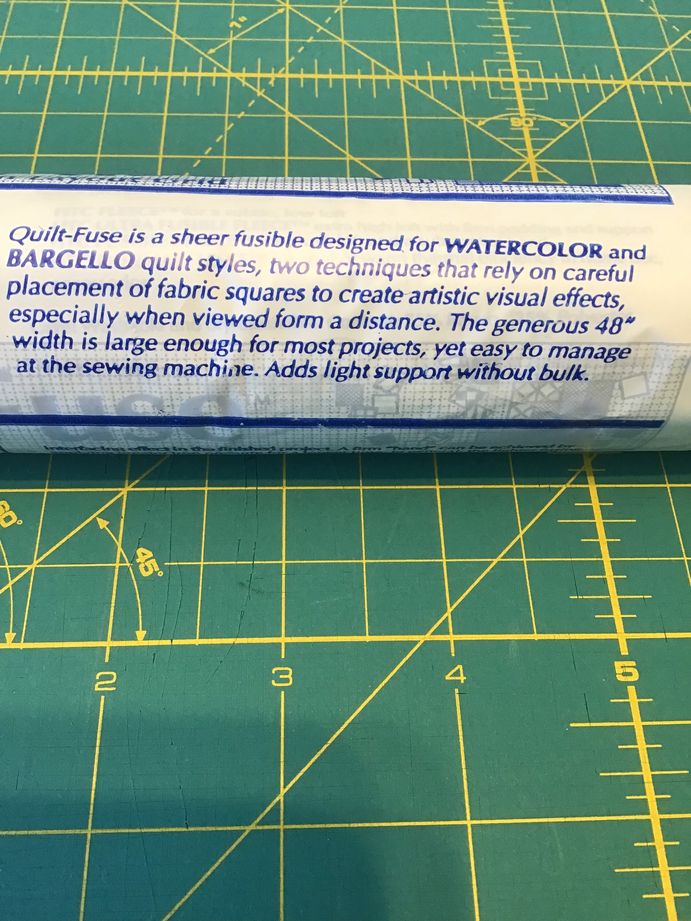 Quilt Fuse 1 Yd 2” Grid - Etsy