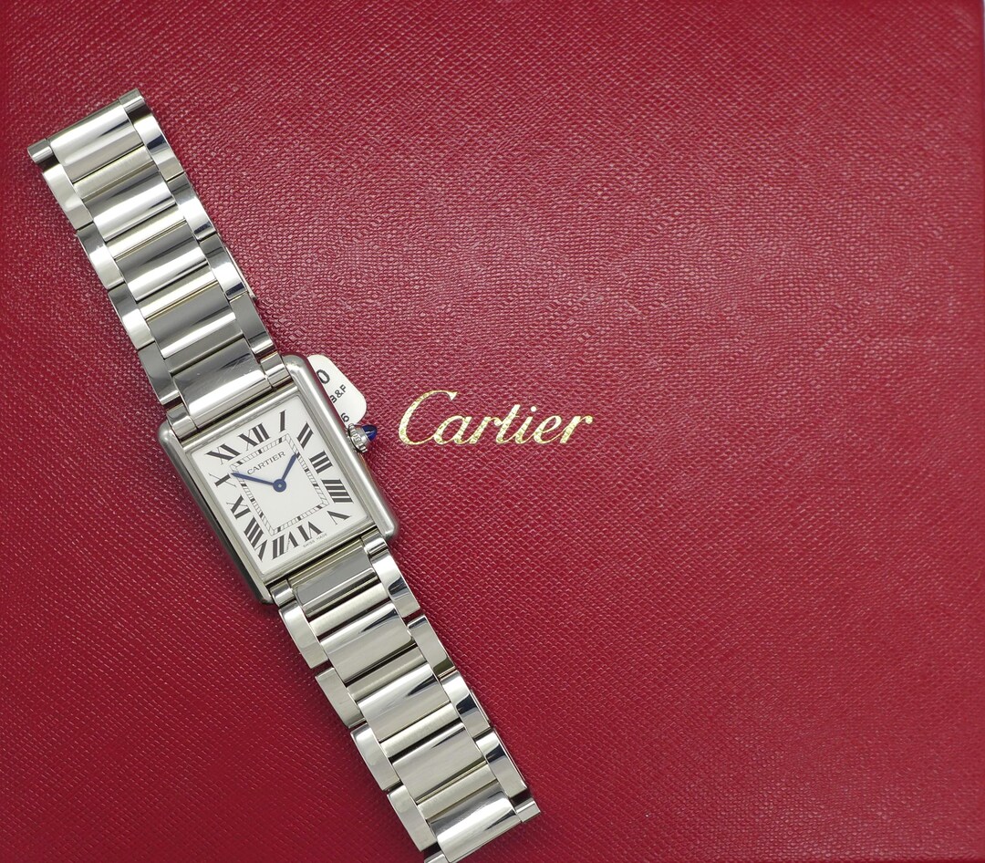 Cartier Tank Must 25mm Stainless Steel WSTA0052 Quartz 4323 BOX ...