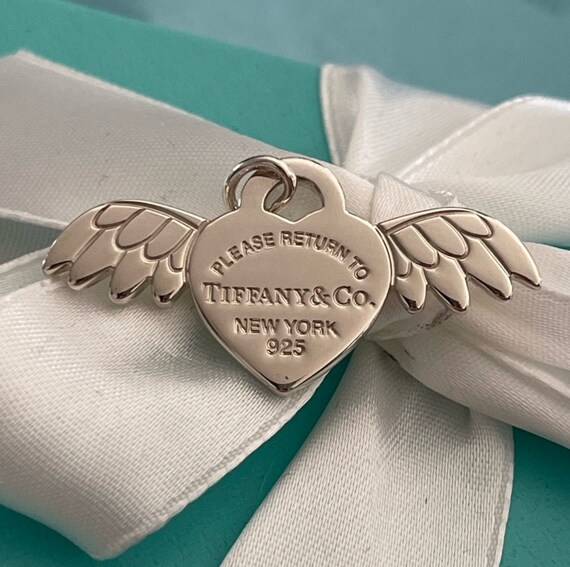 LIKE NEW! RARE!! Return to Tiffany Angel Wings Heart… - Gem
