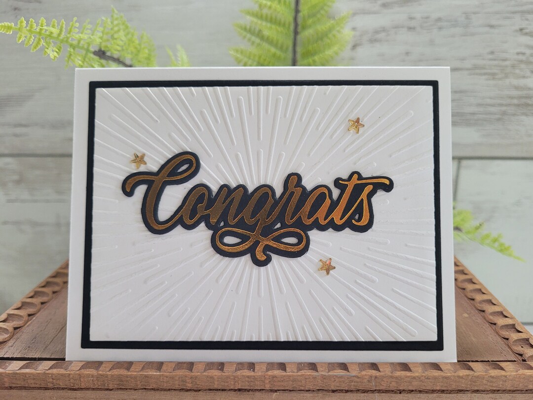Graduation Congrats Card Military Congratulations on Promotion Handmade ...