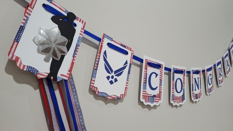 Air Force Officer Rank Congrats on Promotion Party Banner - Etsy