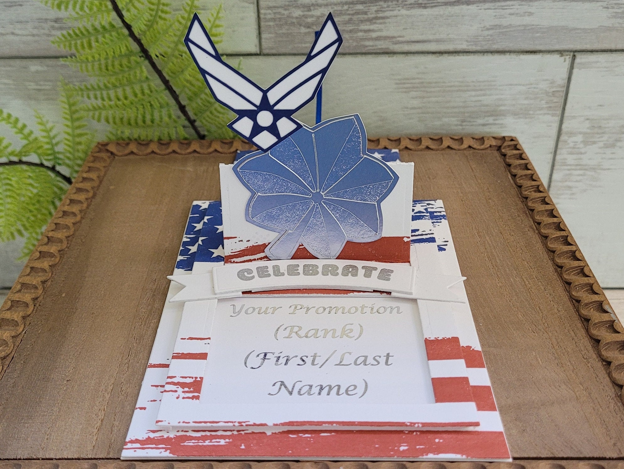 Air Force Officer Rank Congratulations on Promotion - Etsy