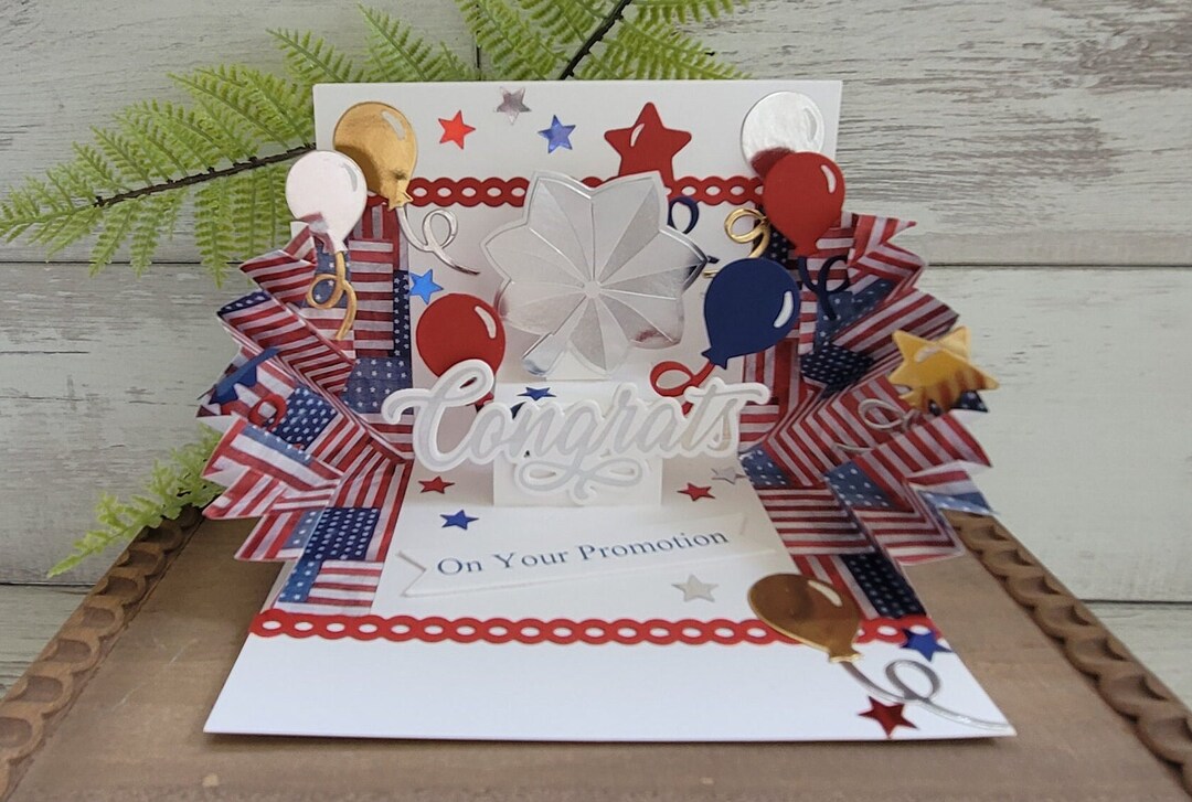 Air Force Officer Rank Congratulations on Promotion Card - Military ...