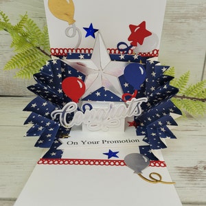 Army Officer Rank Congratulations on Promotion Card - Military Custom ...