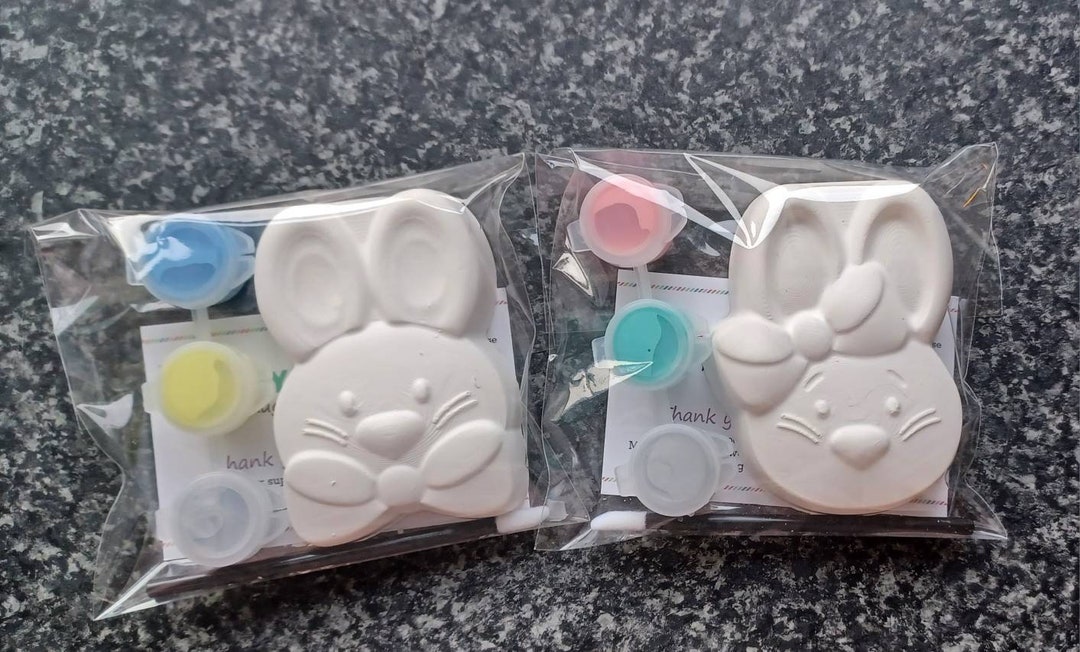 Paint Your Own Mr and Mrs Bunny Figures, Easter Activity, Easter ...