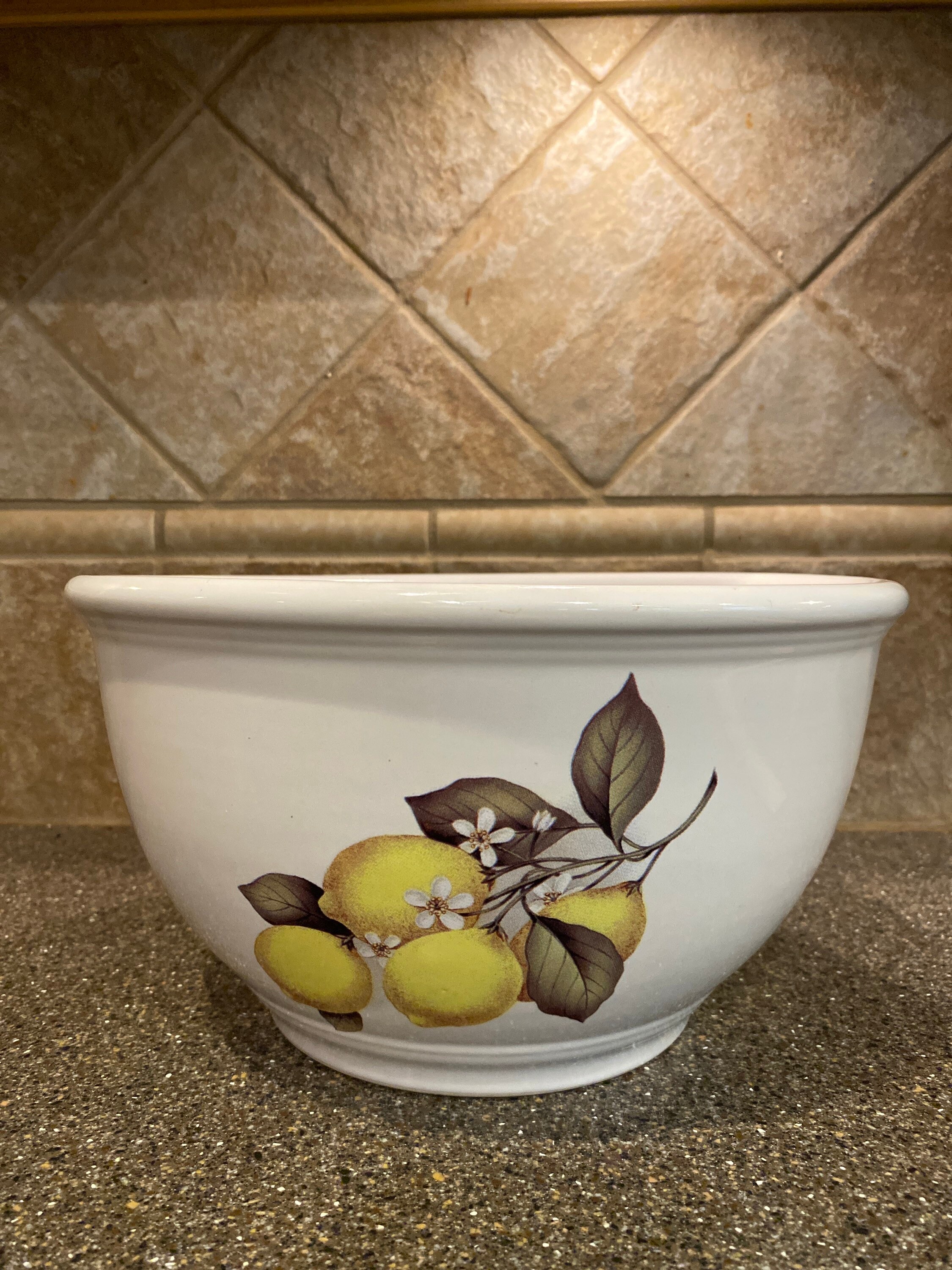 Vintage Diane by BIA Cordon Bleu Large Serving Bowl Fruit Design - Etsy