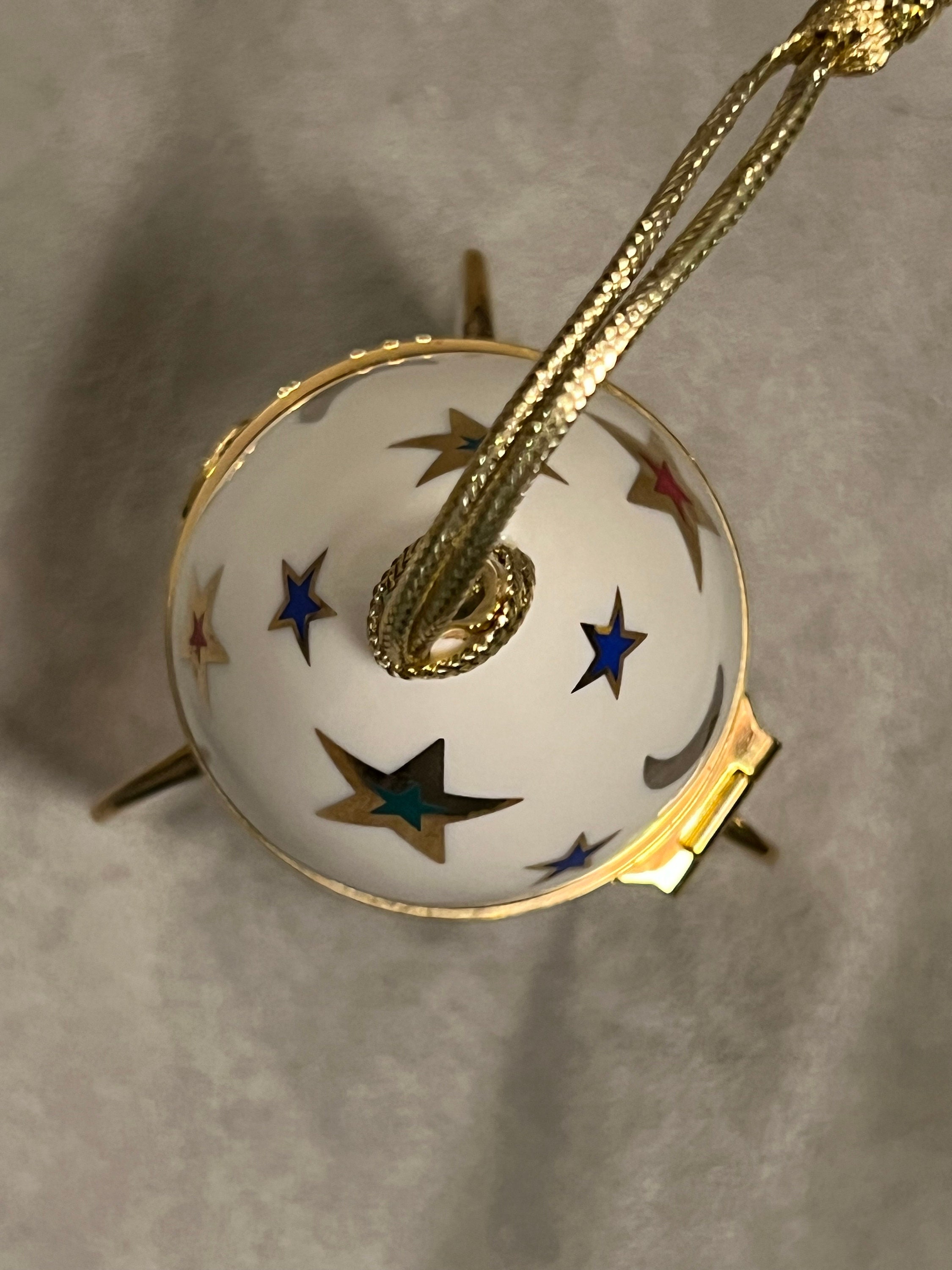 Lenox 2000 Rocket Ship Trinket Box Ornament - Etsy