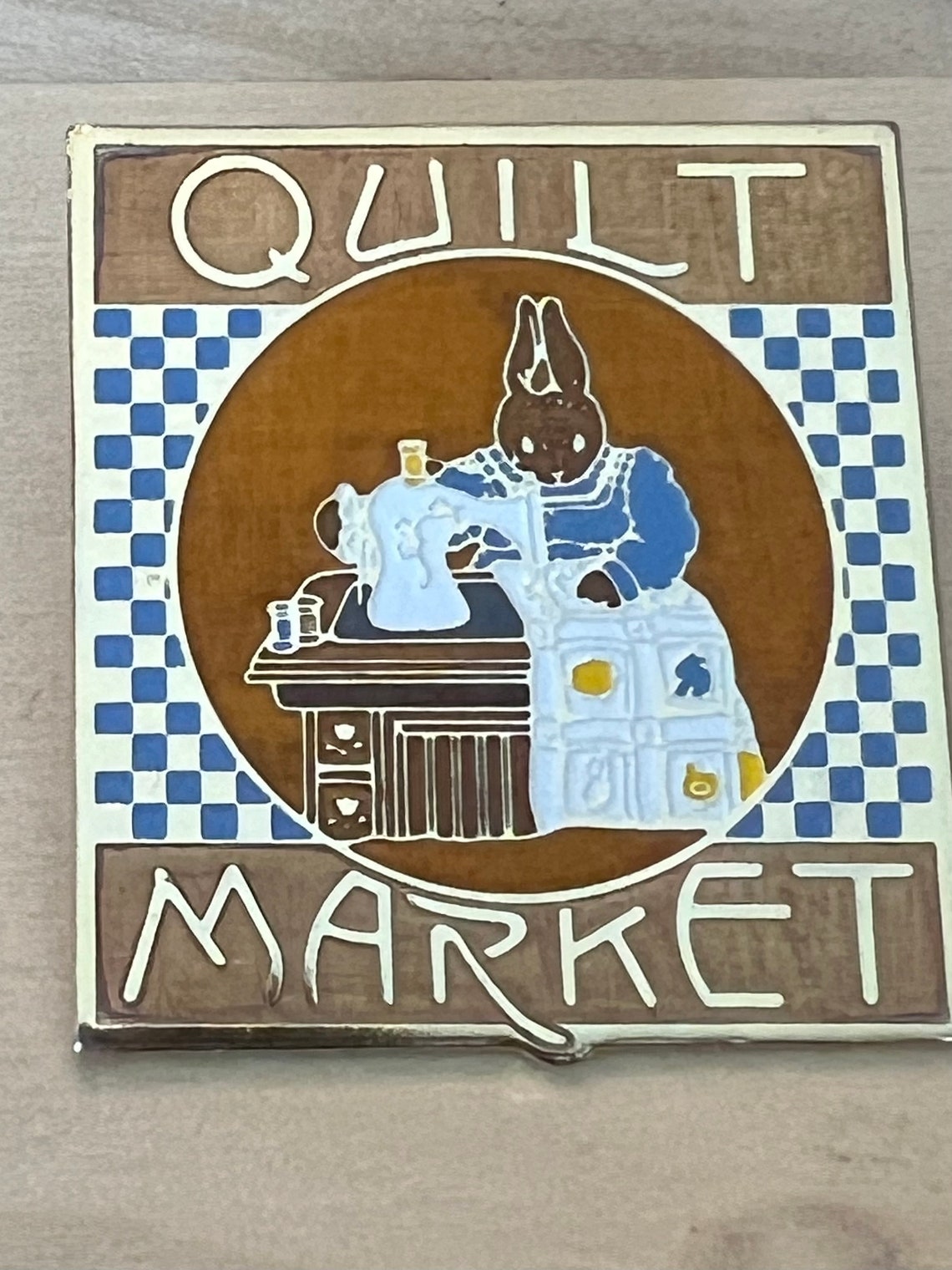 Vintage 1986 Laura Fanella LF/BPP 1986 Quilt Market Lapel Pin - Etsy