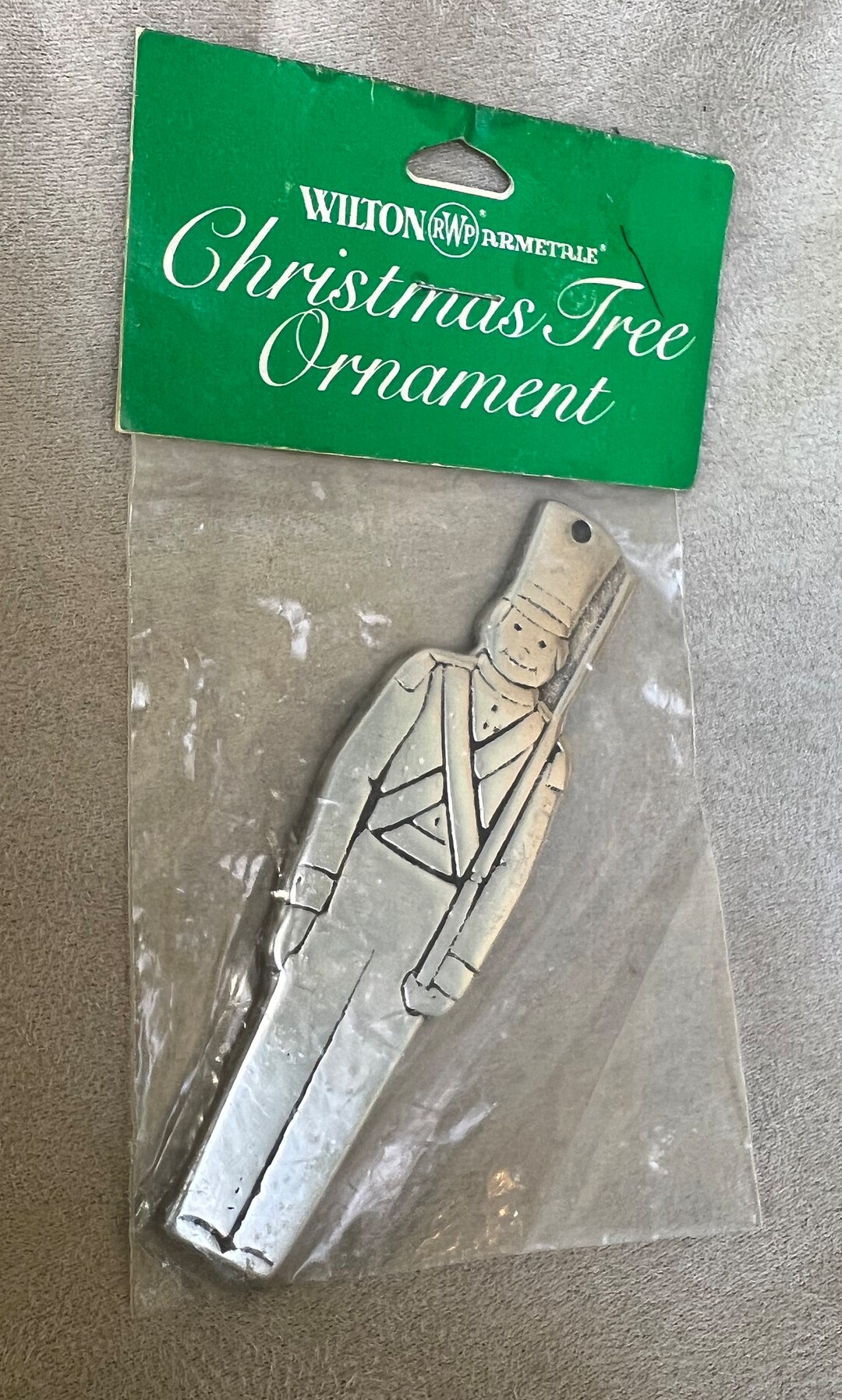 Rare Find! 1984 Wilton RWP Armetale Christmas Tree Ornament Toy Soldier ...