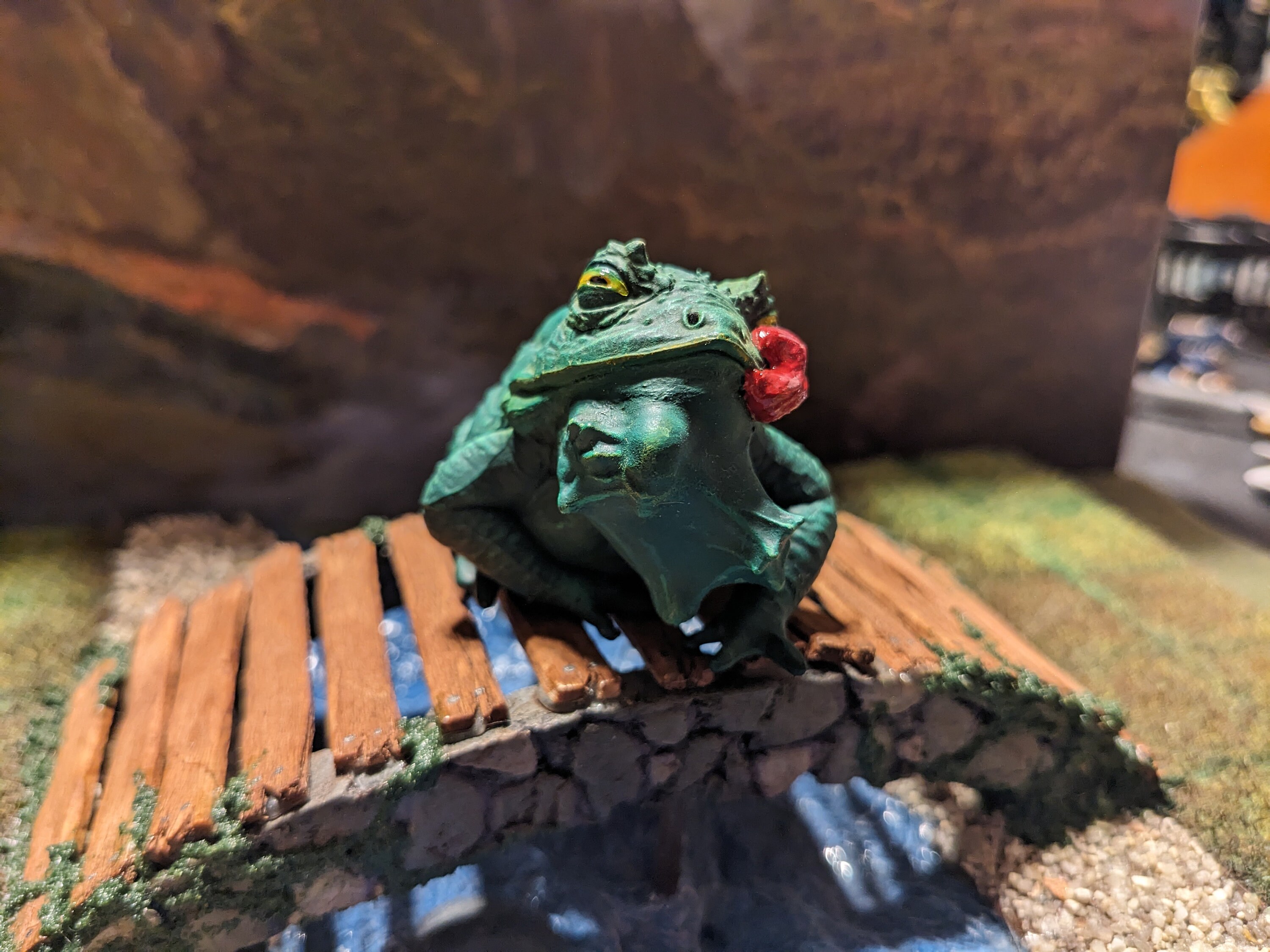 Giant Man Eating Frog for Pathfinder/ Dungeons and Dragons - Etsy