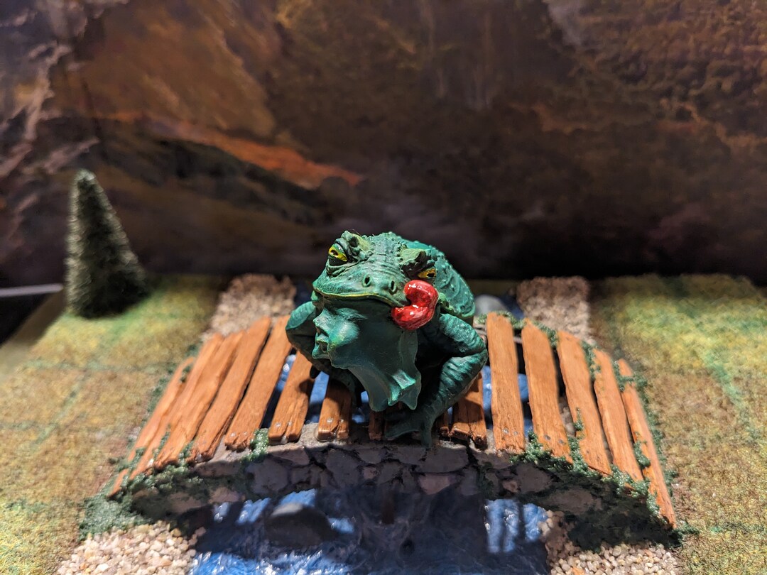 Giant Man Eating Frog for Pathfinder/ Dungeons and Dragons - Etsy