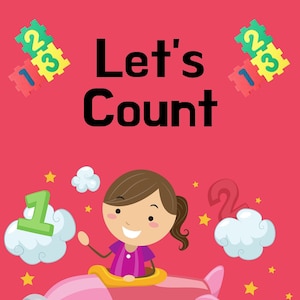 Counting Numbers Worksheet,early Learning, Literacy, Preschool ...