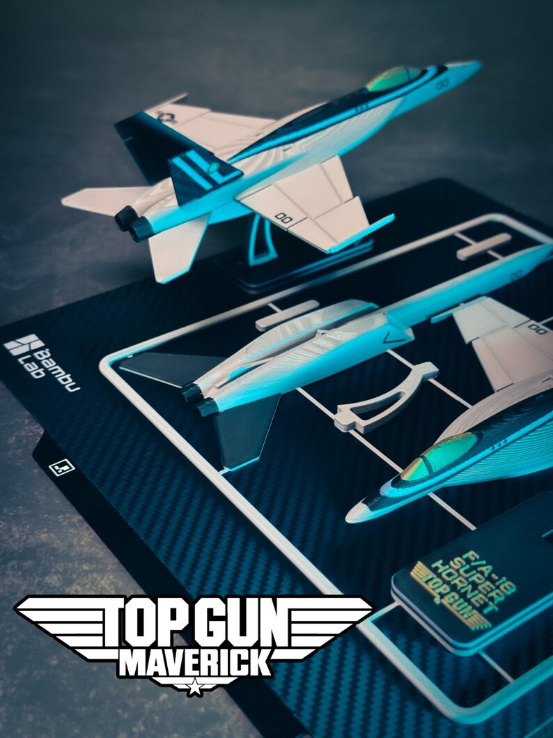 F/A-18 Super Hornet- Top Gun Edition Desktop Model - Etsy
