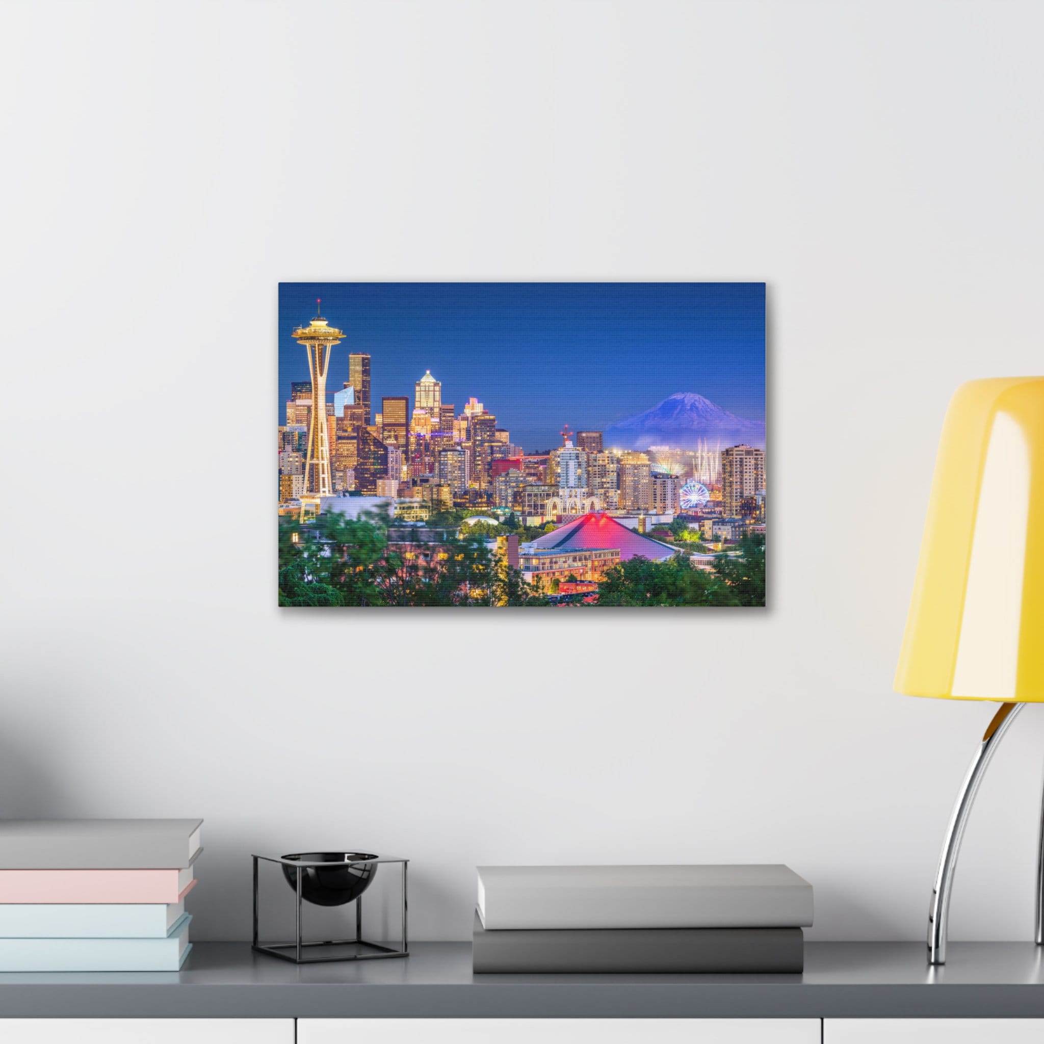 Seattle, Washington, Skyline, Cityscape, Nature, Mountain, Rainier ...
