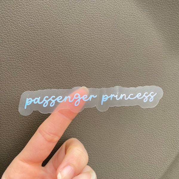 Princess Decal - Etsy