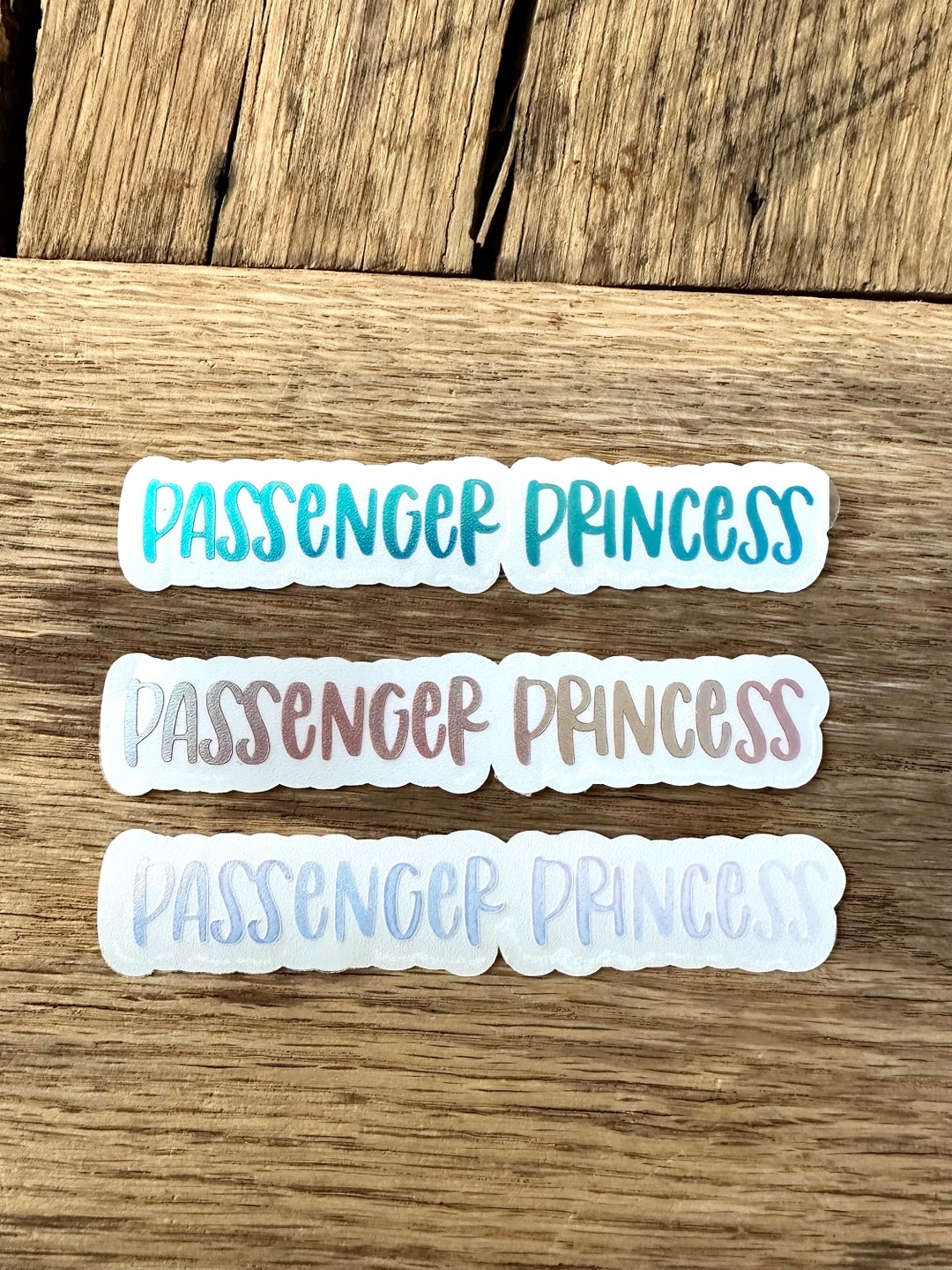 Passenger Princess Vinyl Decal Car Decal - Etsy