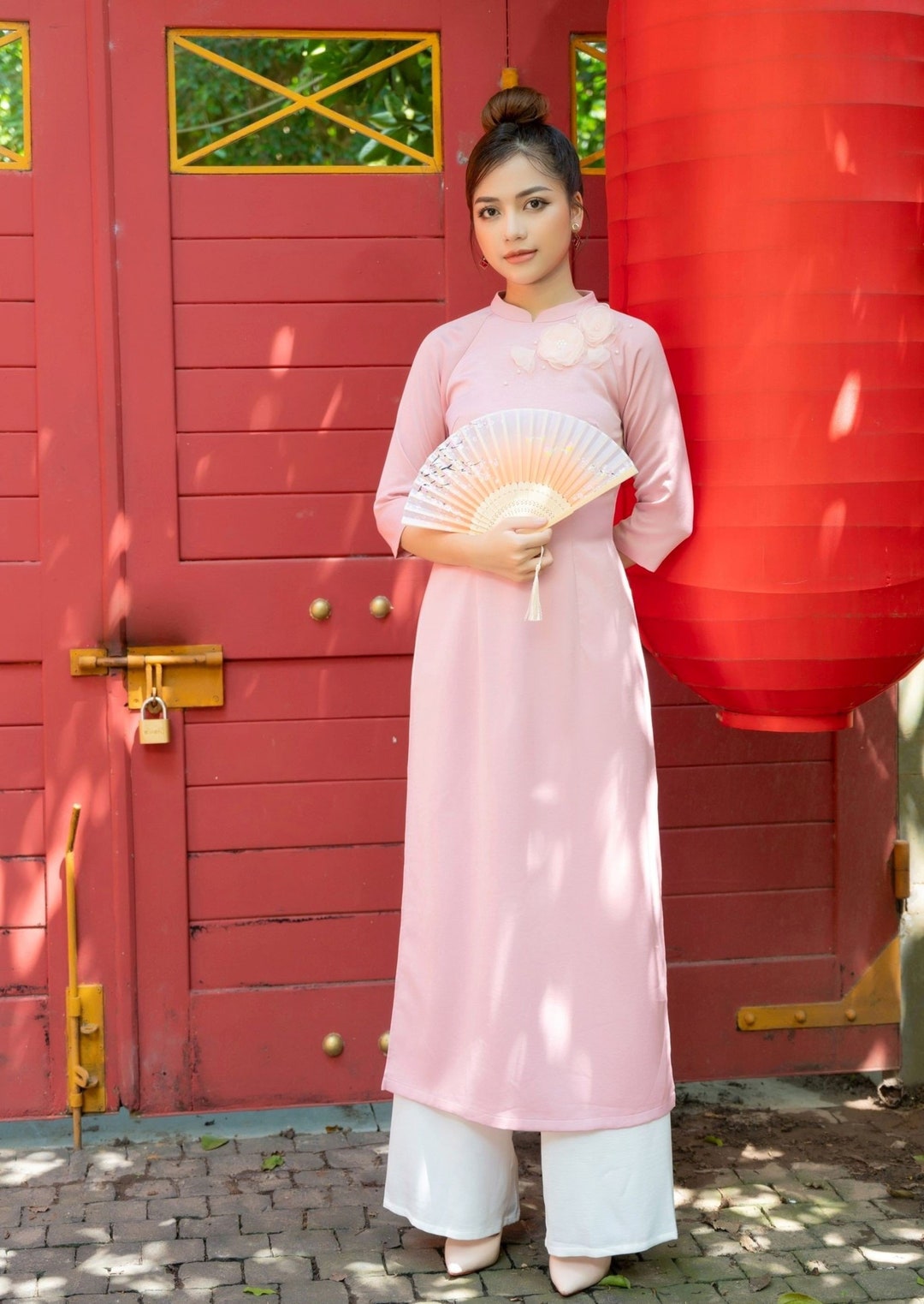 Pink Silk Modernized Ao Dai for Women Ao Dai for Women Ao - Etsy