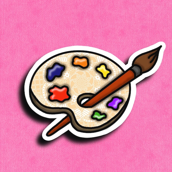 Artist Pallet - Etsy