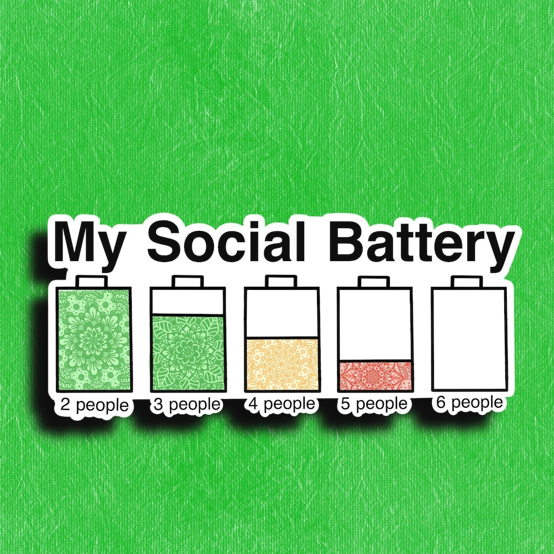 Social Battery - Etsy