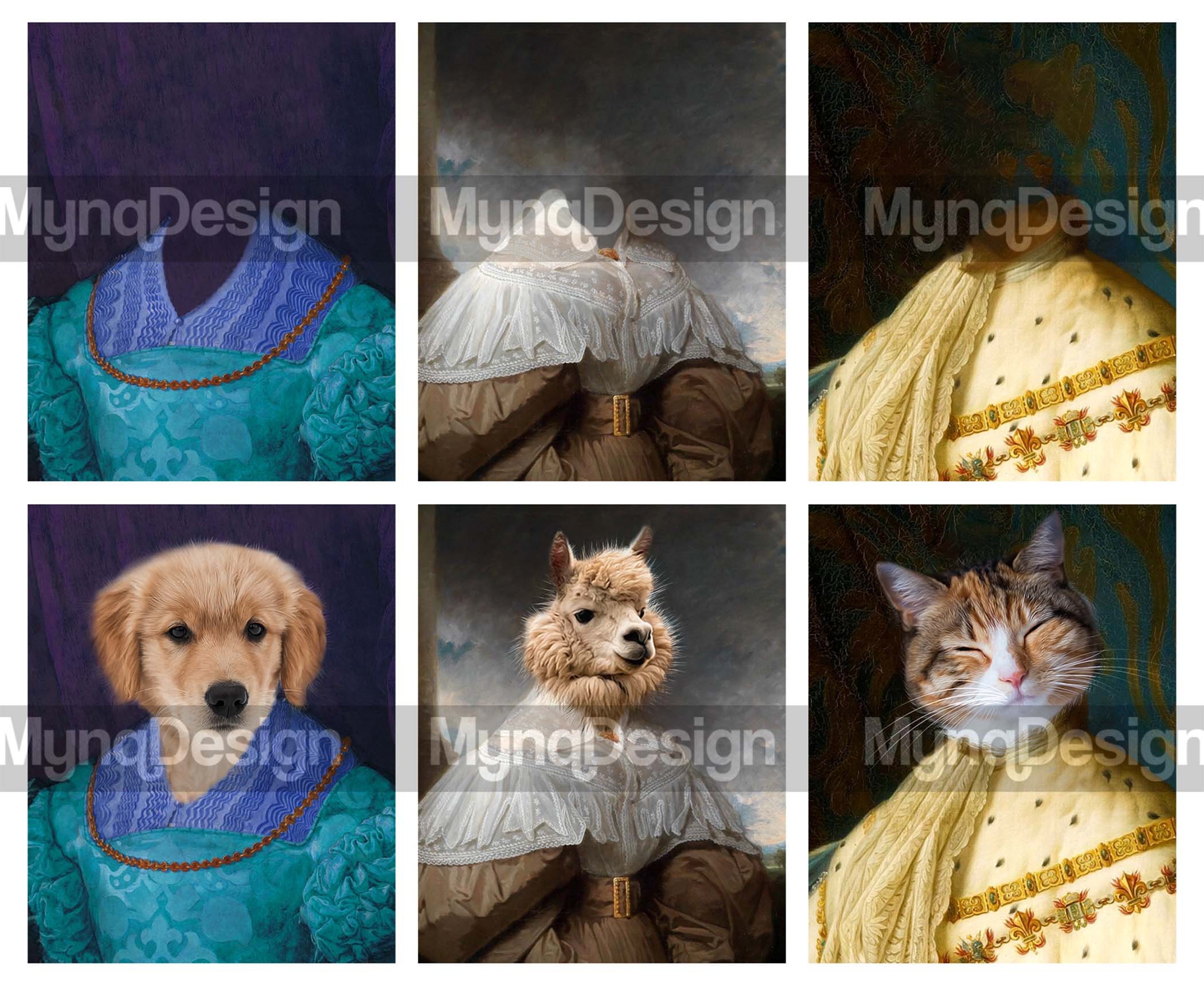 Pet Portrait Background,photoshop Digital Backgrounds, Template, Pet ...