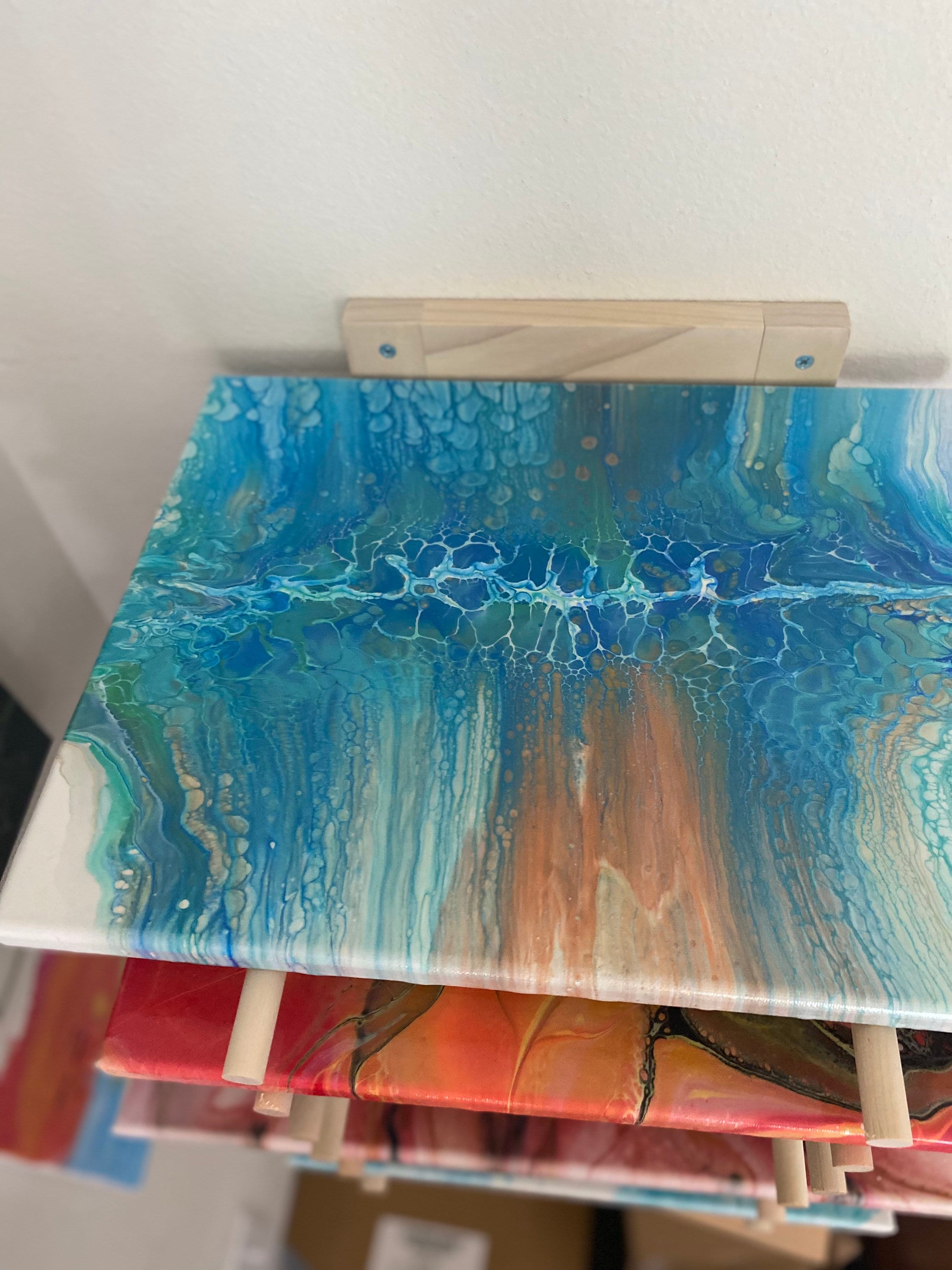 Wall Mounted Painting Canvas Drying Rack Acrylic Resin - Etsy