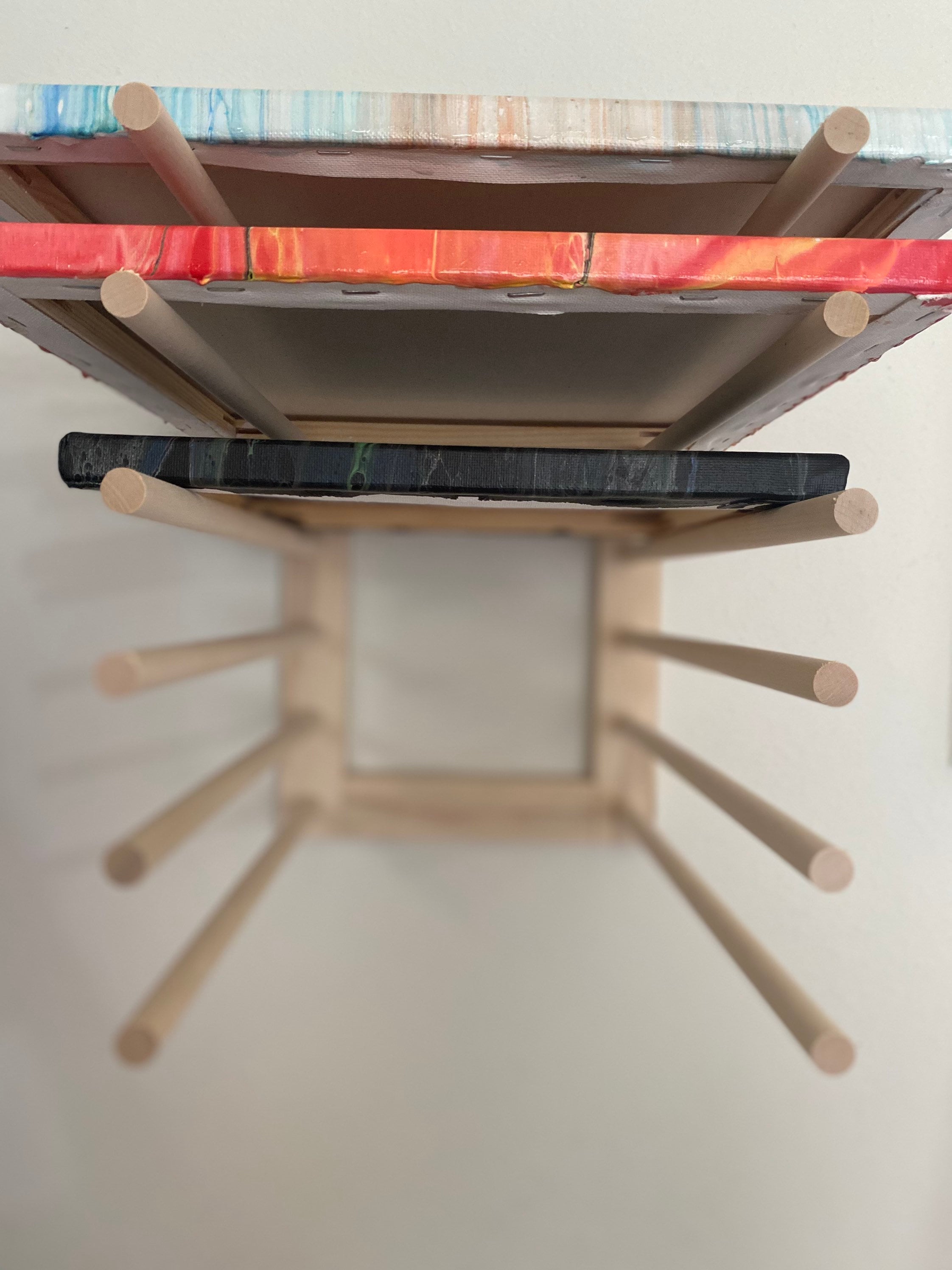 Wall Mounted Painting Canvas Drying Rack Acrylic Resin - Etsy