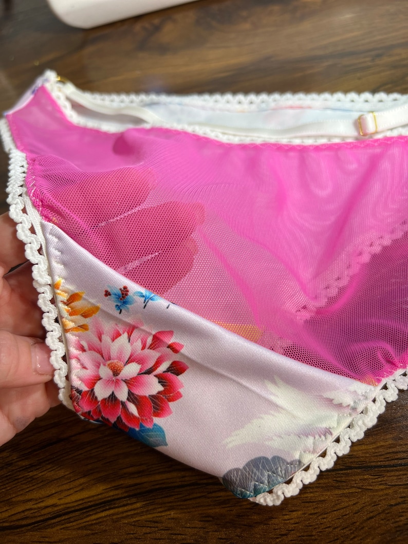 Natasha Knicker CHOOSE Fabric and Trim Sustainable Ethical - Etsy