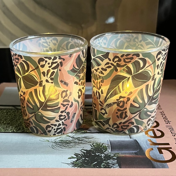 Glass Animal Candle Holder - Etsy